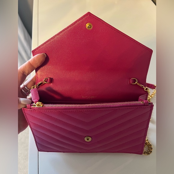 Yves Saint Laurent | Bags | Ysl Classic Monogram Wallet On Chain | Poshmark